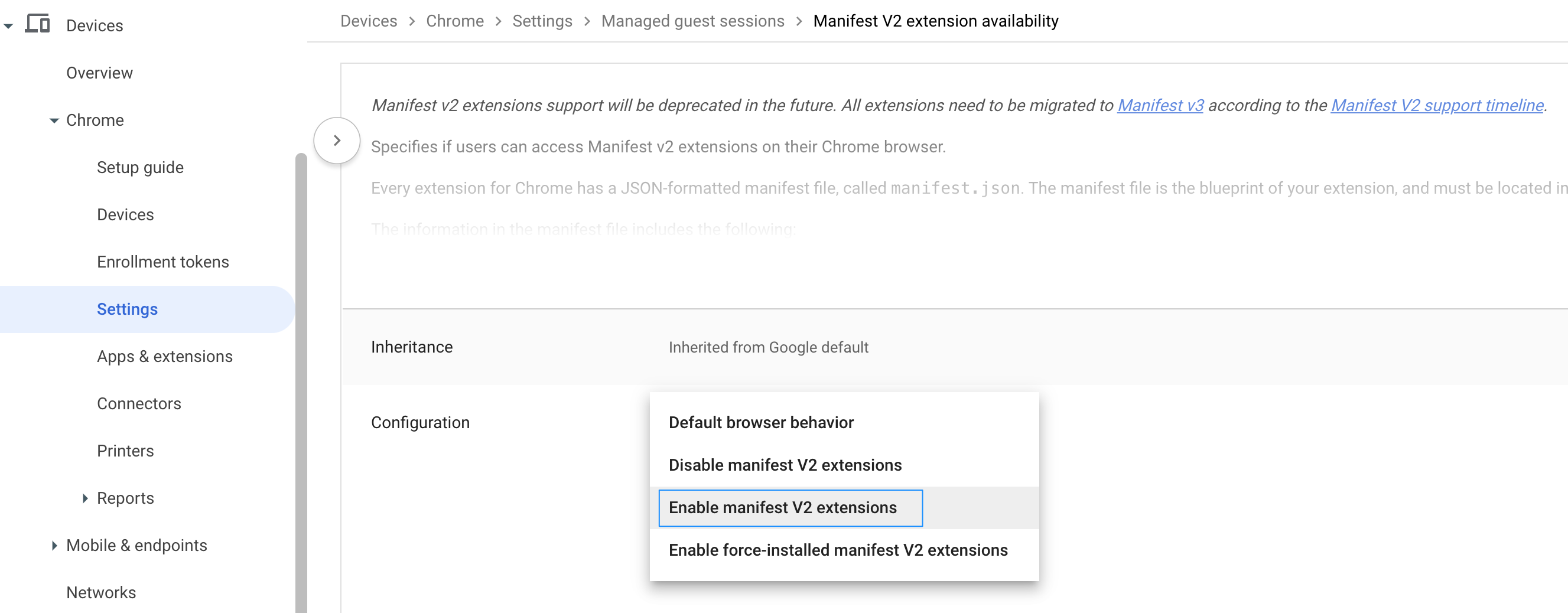 Take Action Now: Enable the ExtensionManifestV2Availability Policy for ... Take Action Now: Enable the ExtensionManifestV2Availability Policy for ...