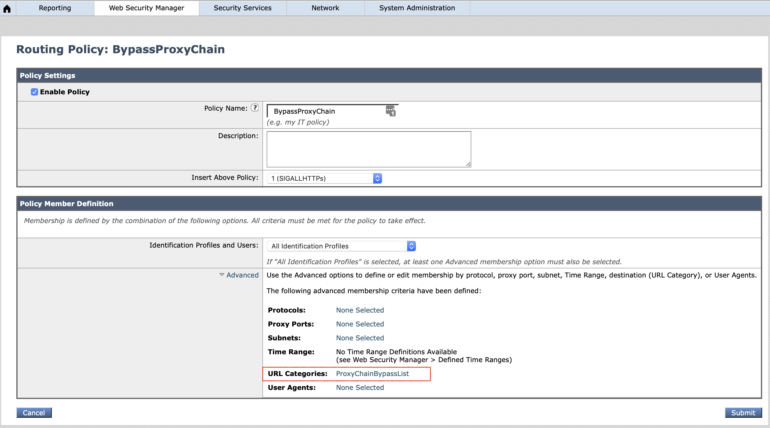 Guide To Configuring The Proxy Chain Between The Cisco Secure Web Appliance And The Umbrella