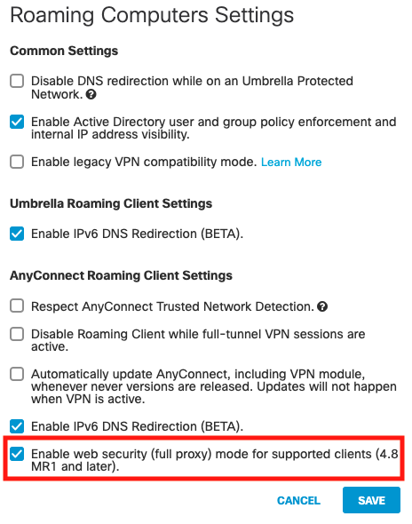 Can I Prevent The Anyconnect Secure Web Gateway Swg Module From Installing Cisco Umbrella